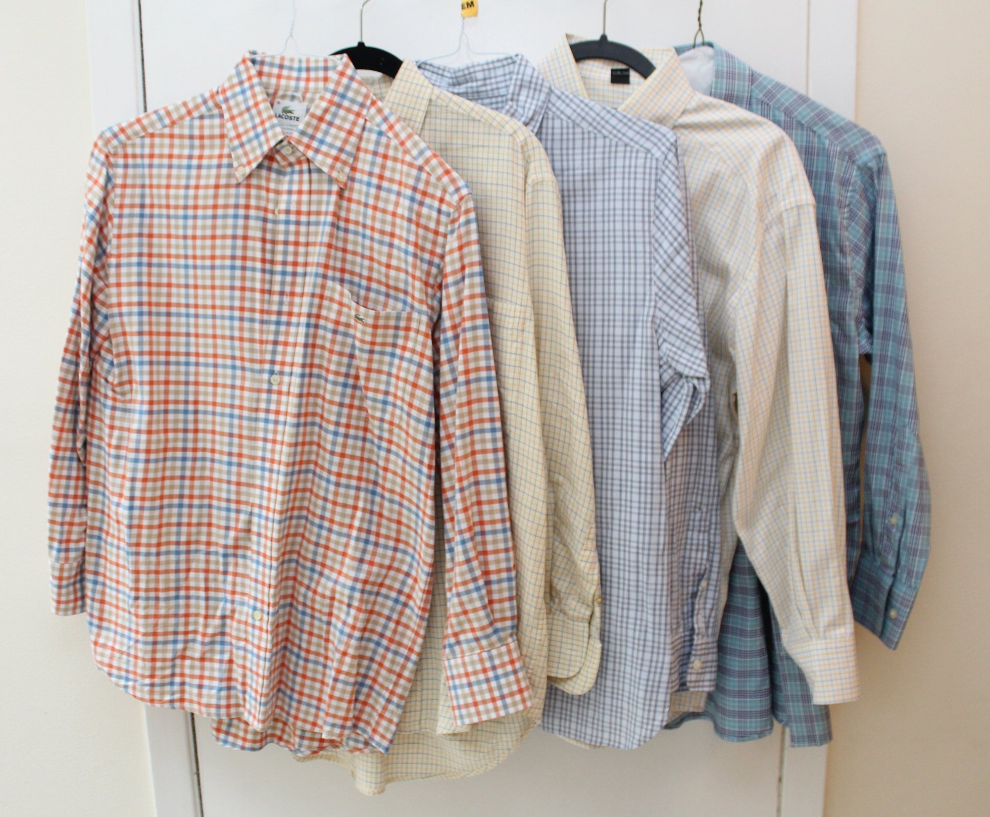 Lacoste, Beretta, Peter Millar, Bergdorfs, Bloomingdales Long Sleeve Button Down Shirts Size S ...
