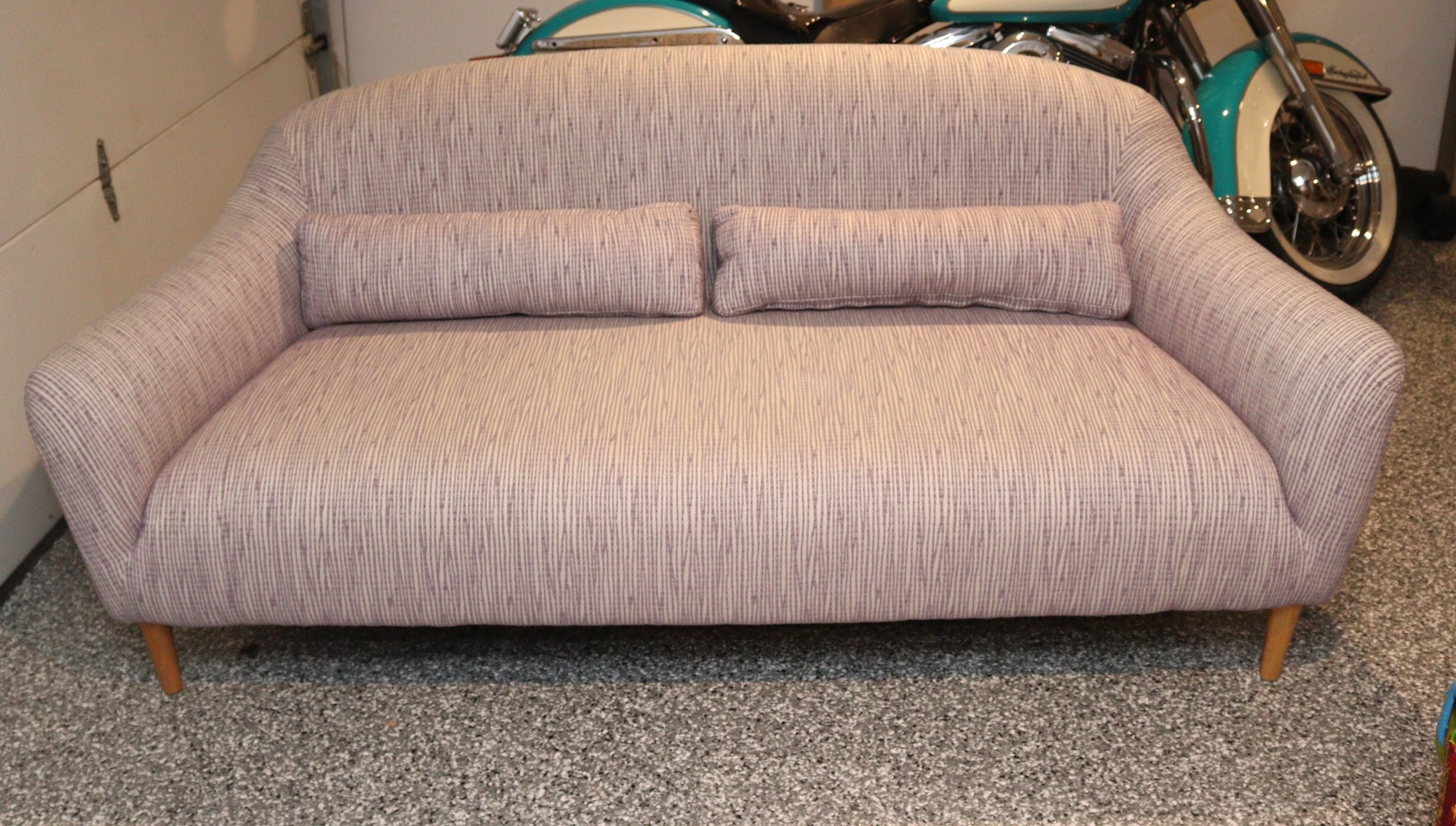 Crate & Barrel Pennie Sofa With Custom Knoll Fabric #30369 ...