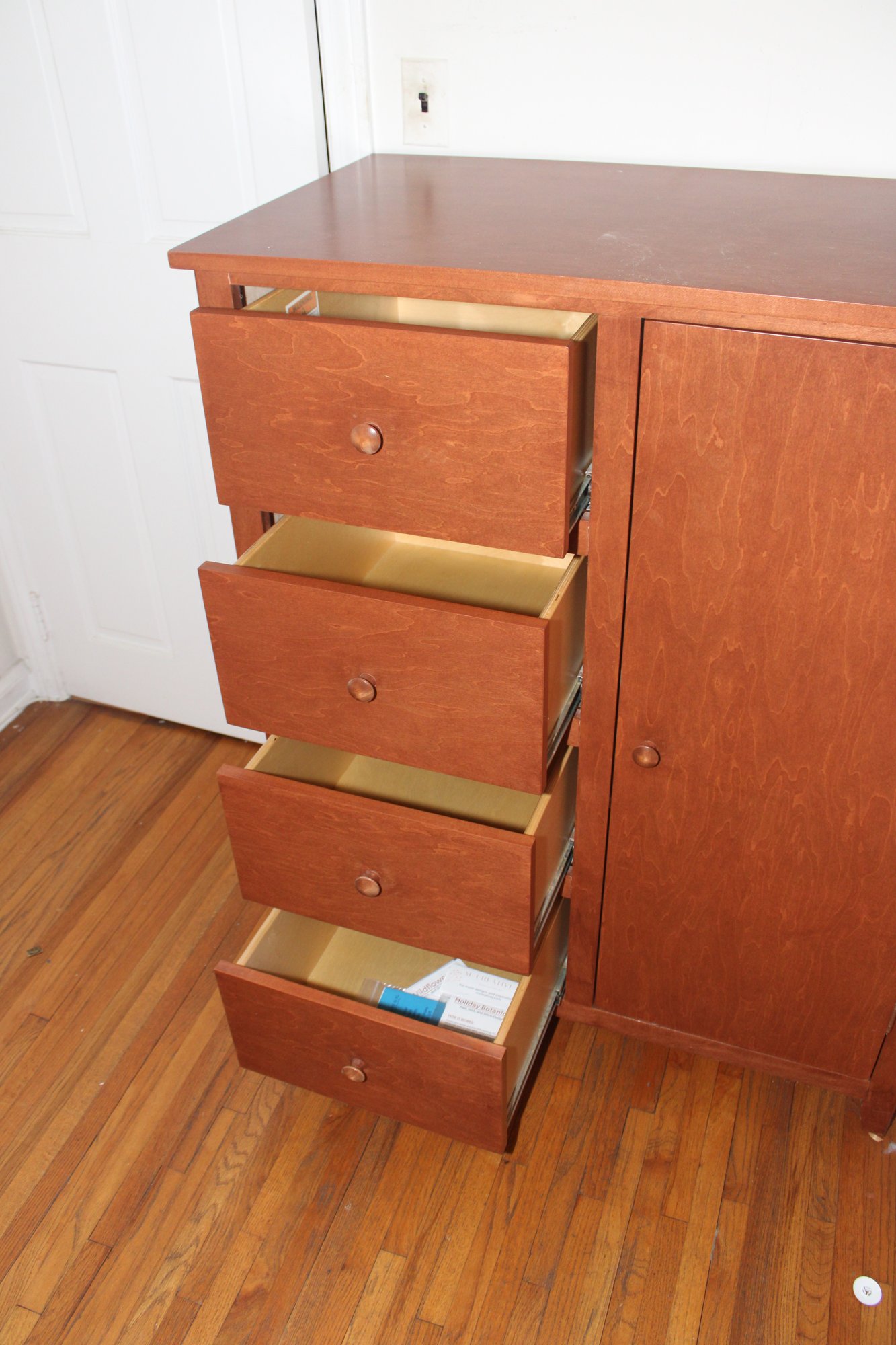 Tall Dresser Chifferobe Armoire Wardrobe #47990 | Auctionninja.com