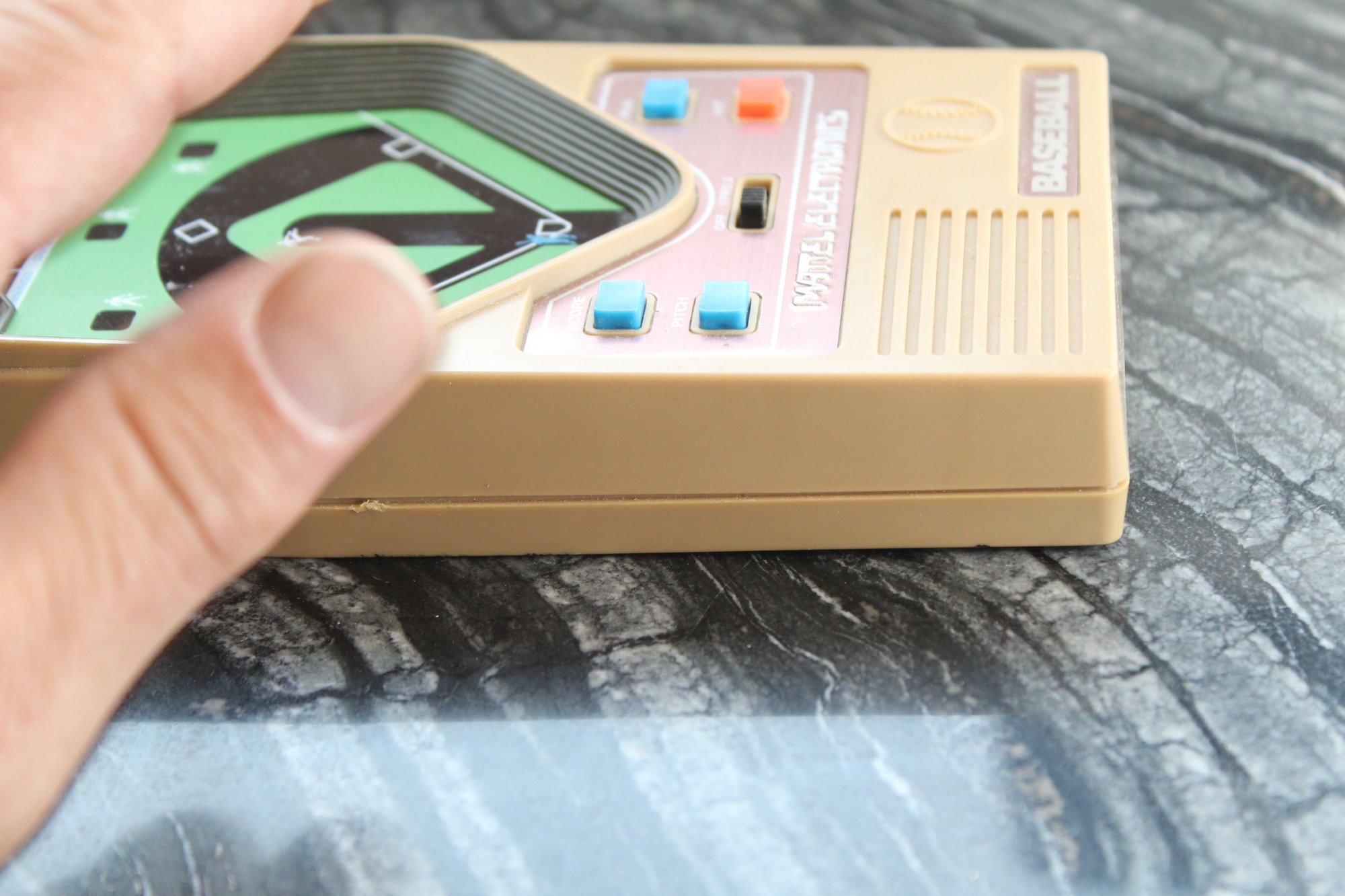 Vintage Mattel Electronics Baseball 1978 Vintage Handheld Game #45381 ...