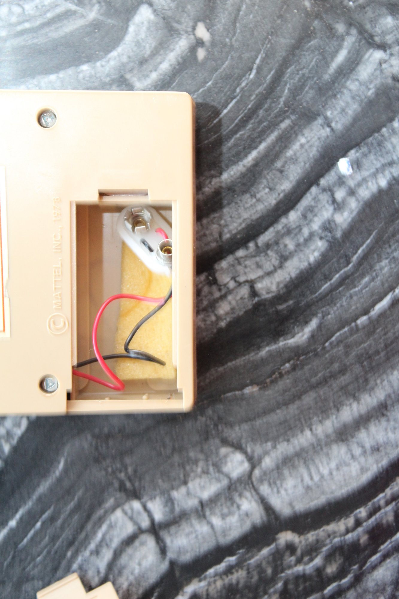 Vintage Mattel Electronics Baseball 1978 Vintage Handheld Game #45381 ...