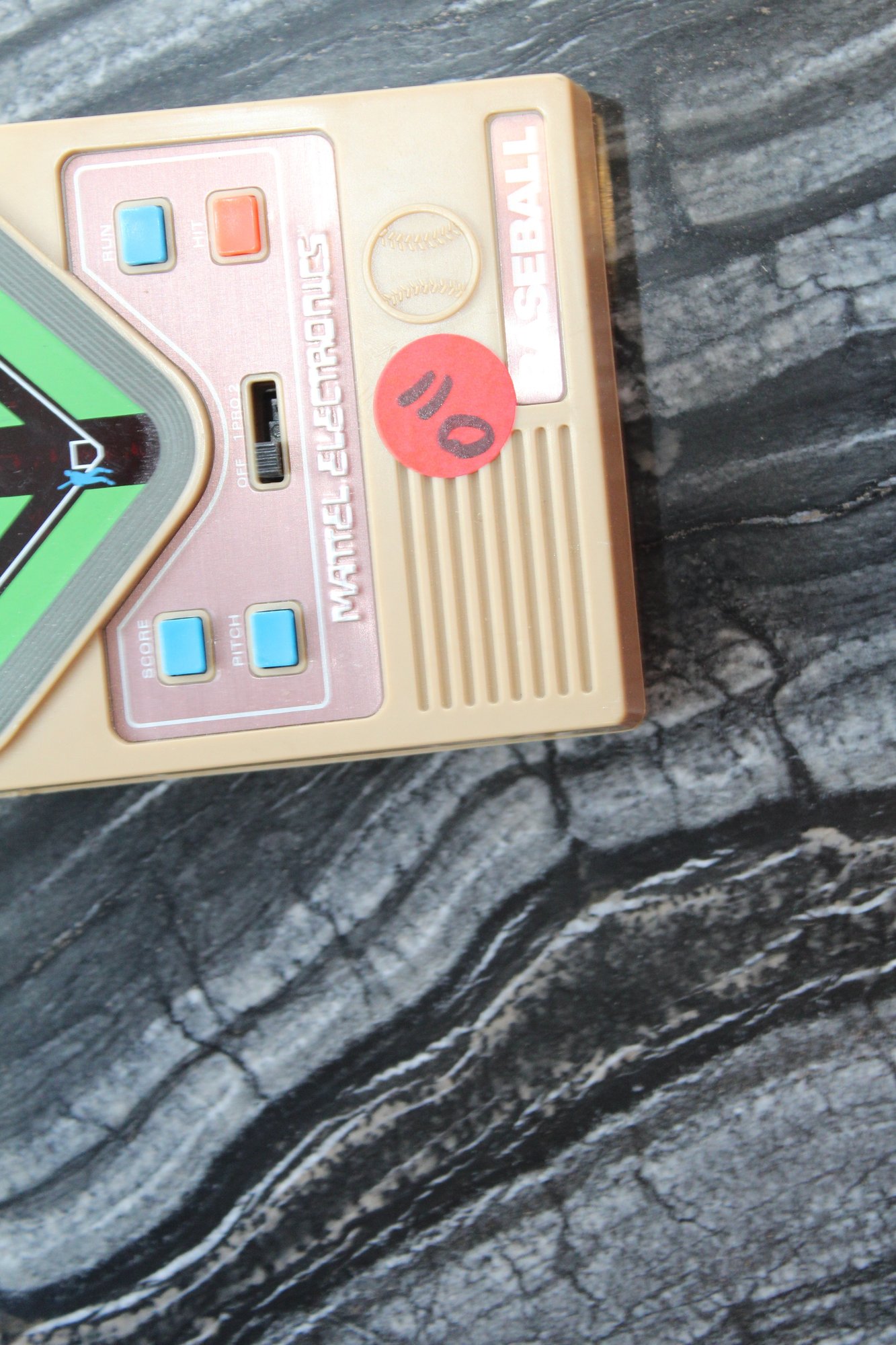 Vintage Mattel Electronics Baseball 1978 Vintage Handheld Game #45381 ...