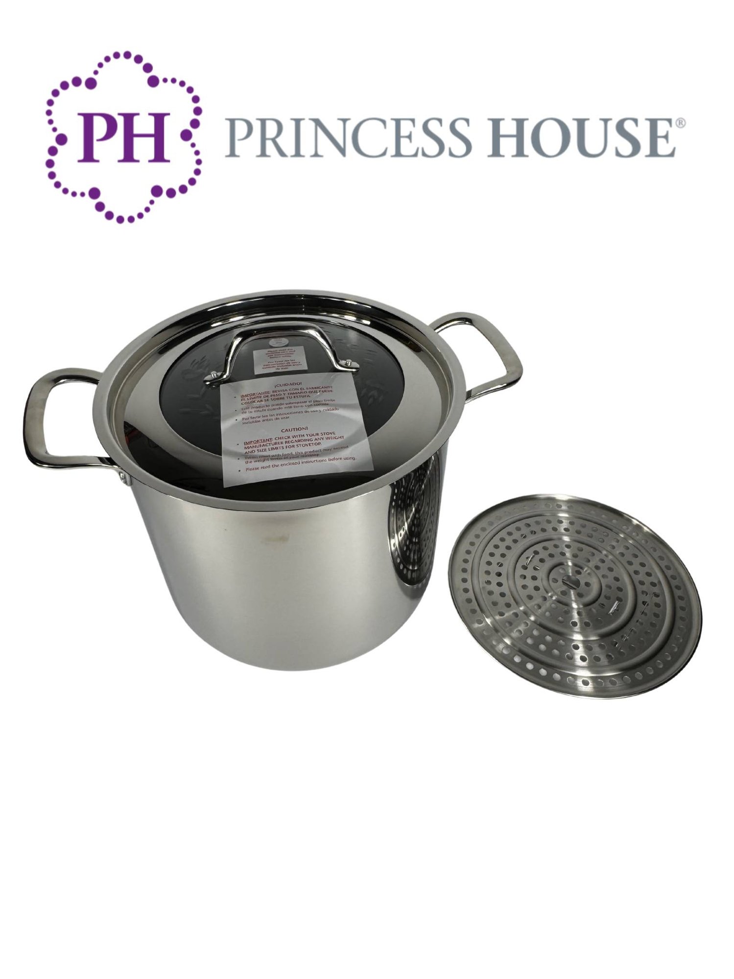 Princess House - Heritage 25 Quart Stock Pot With Lid - New (Open Box ...