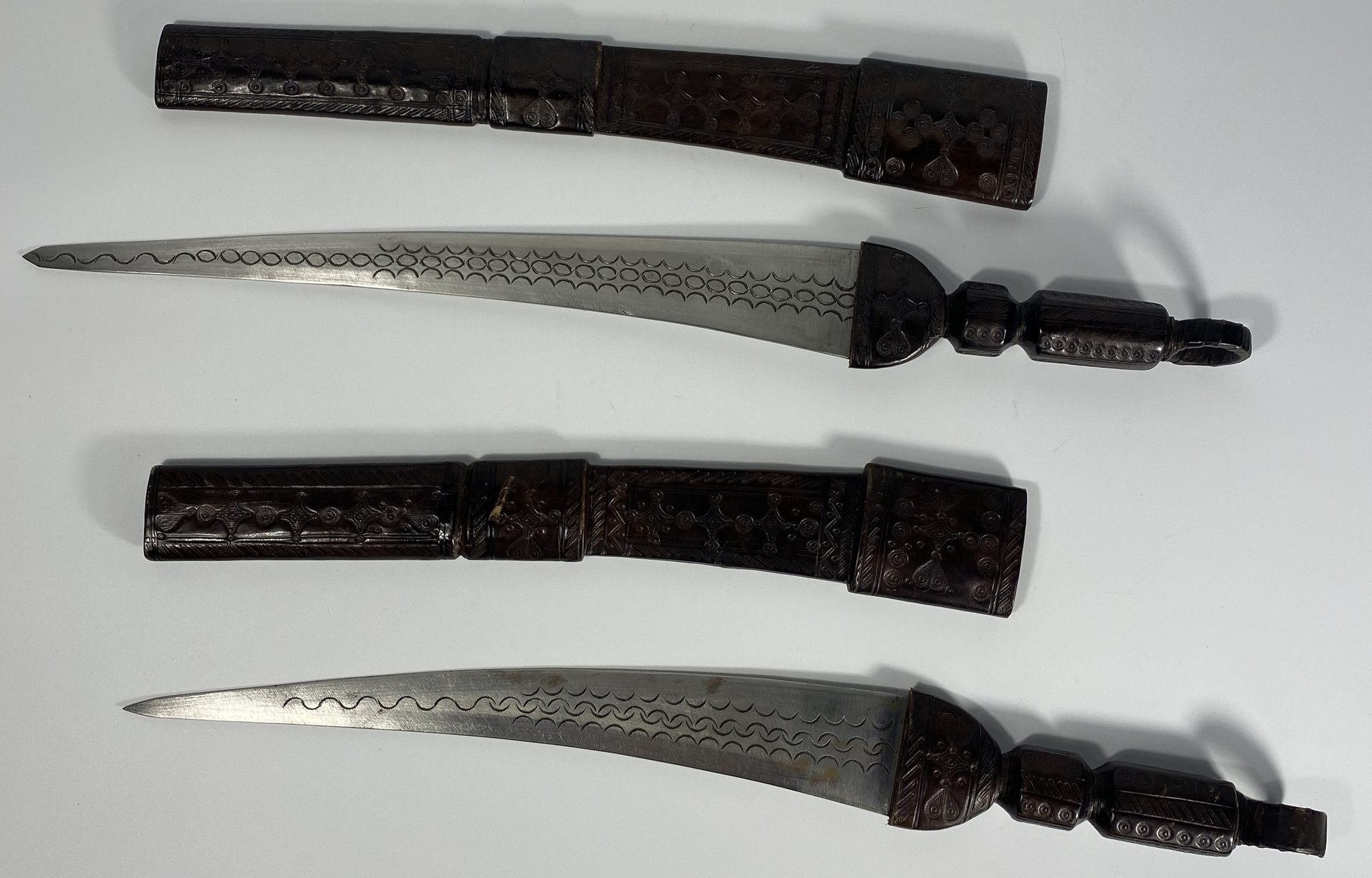 Pair Of Nigerian Decorative Swords #1619 | Auctionninja.com