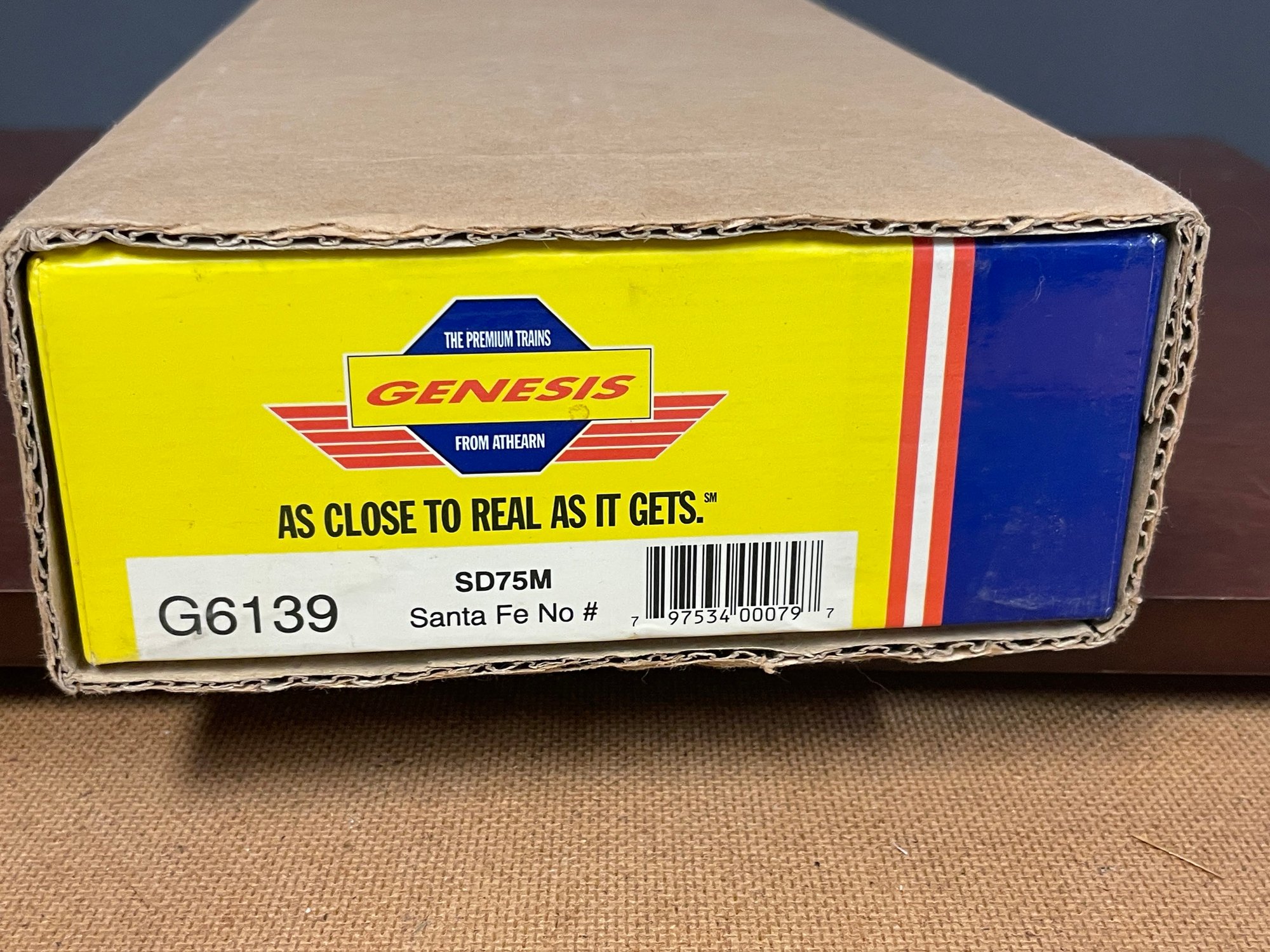 ATHEARN GENESIS HO SCALE SD75 SANTA FE IN BOX #3261 | Auctionninja.com