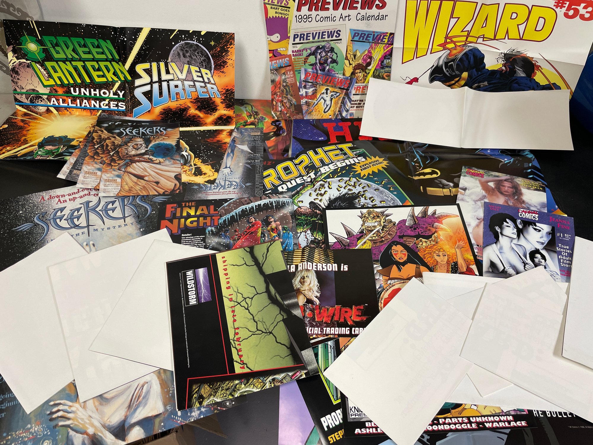 OVER 50 COMIC POSTERS #4878 | Auctionninja.com