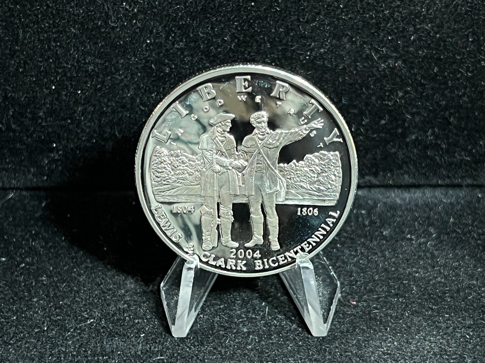 2004 US Mint Lewis And Clark Bicentennial Commemorative Silver Proof ...