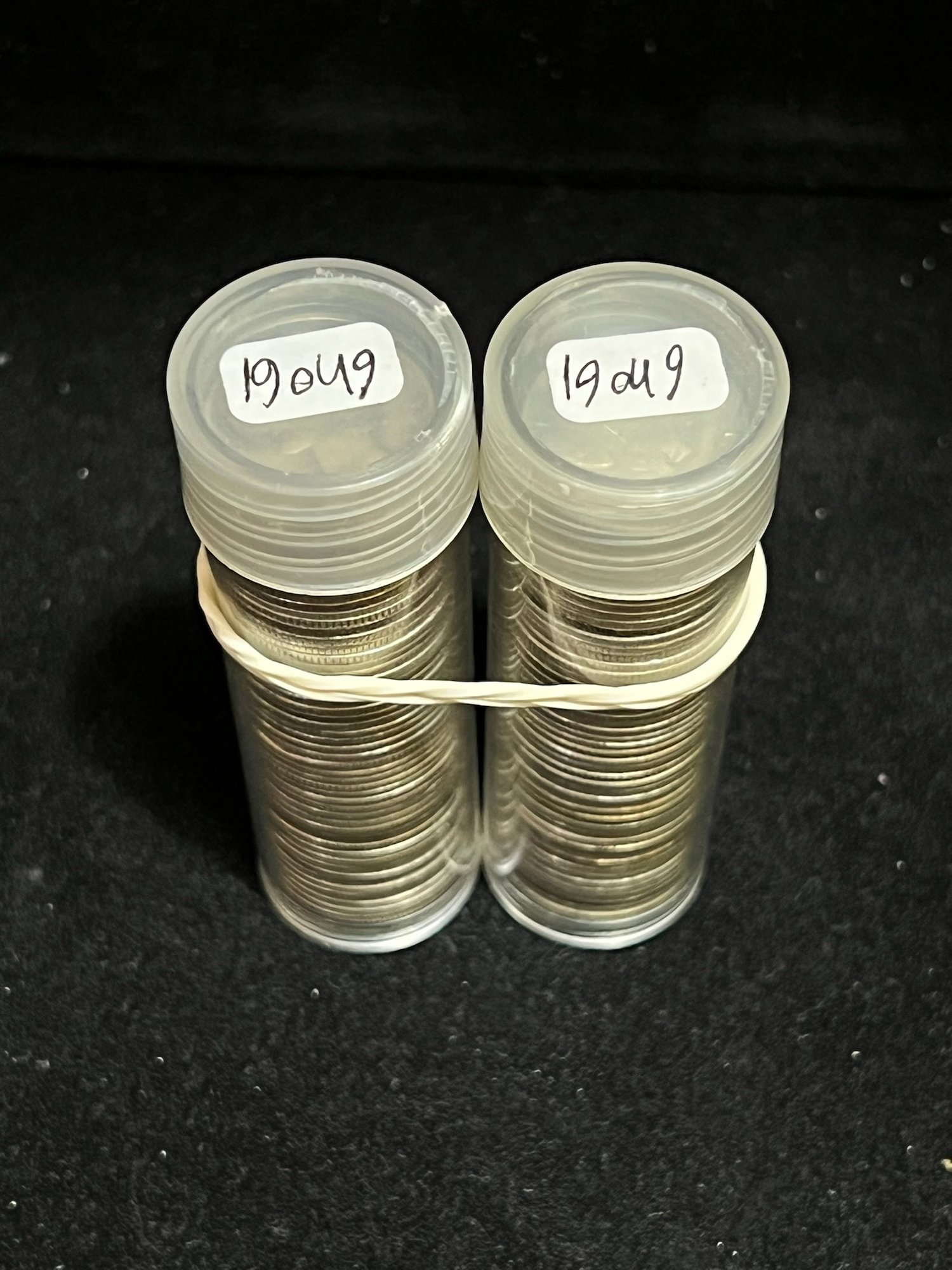Two Rolls Of Mercury Silver Dimes - $10 Face Value - 100 Dimes Total ...