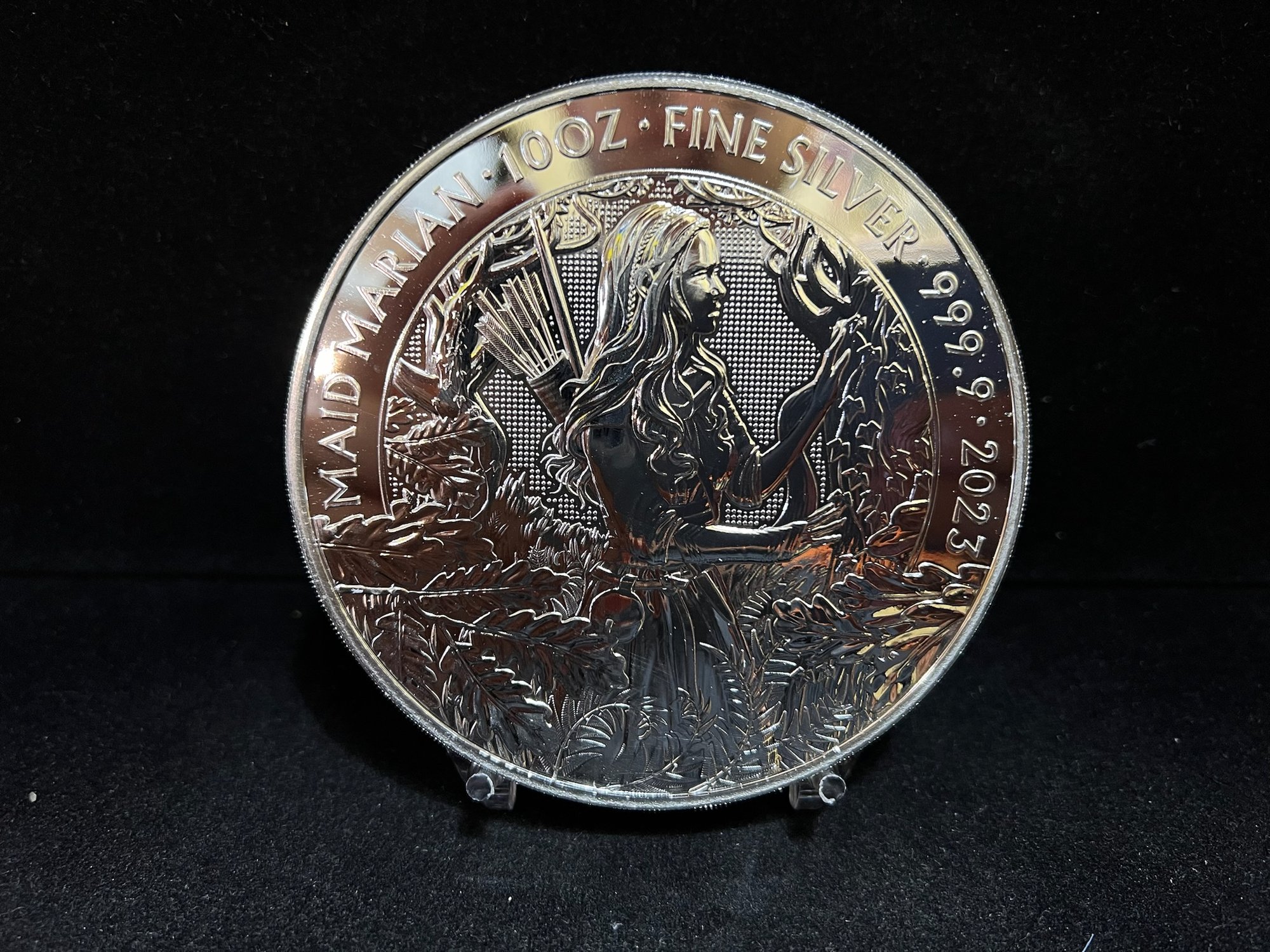 2023 Great Britain Myths And Legends Maid Marian 10 Pound Ten Troy ...