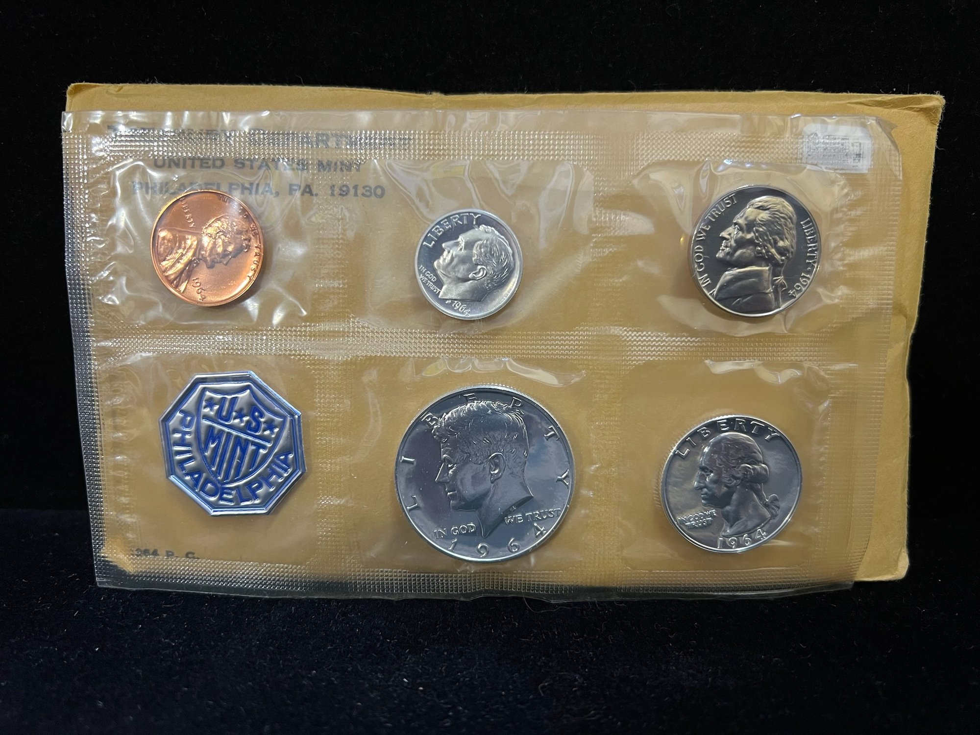 1964 US Mint Silver Proof Set #20252 | Auctionninja.com