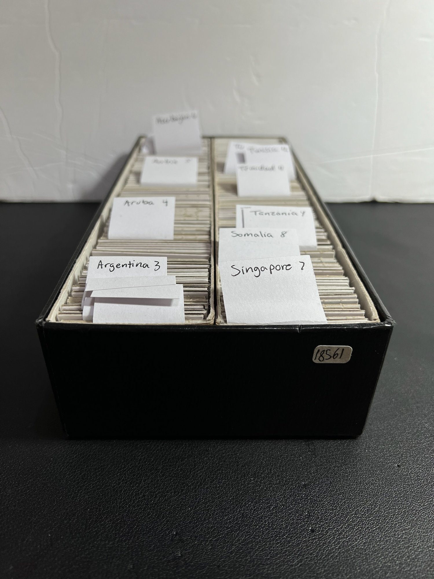 Box Of 200 Plus Labeled Foreign Coins #18561 | Auctionninja.com