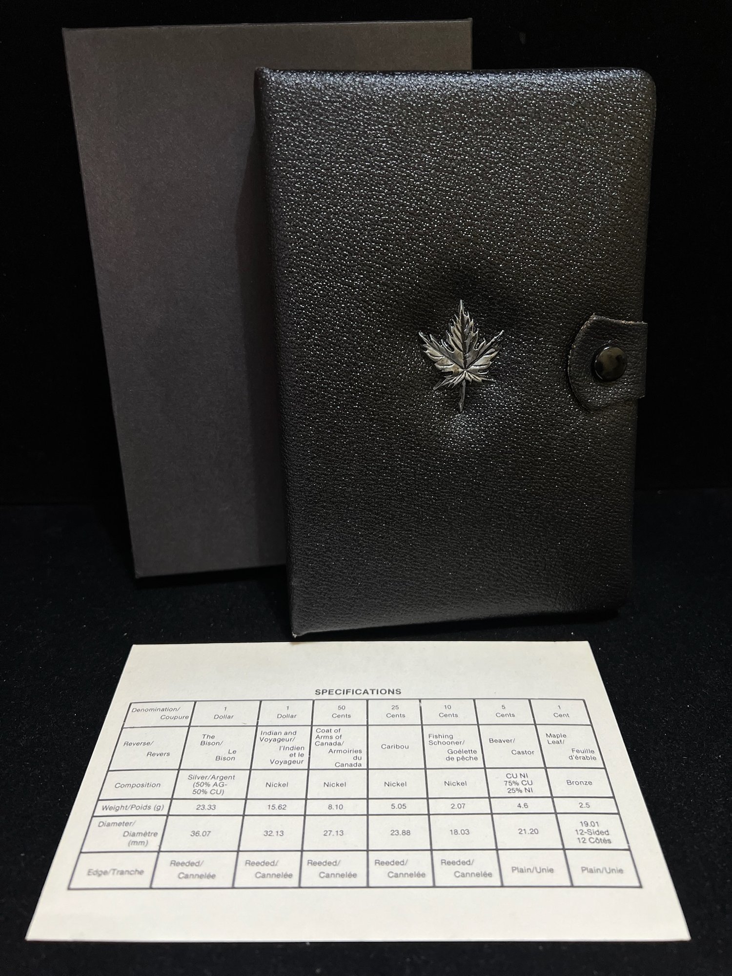 1982 Canadian Specimen Proof Coin Set With Silver Dollar #18707 ...