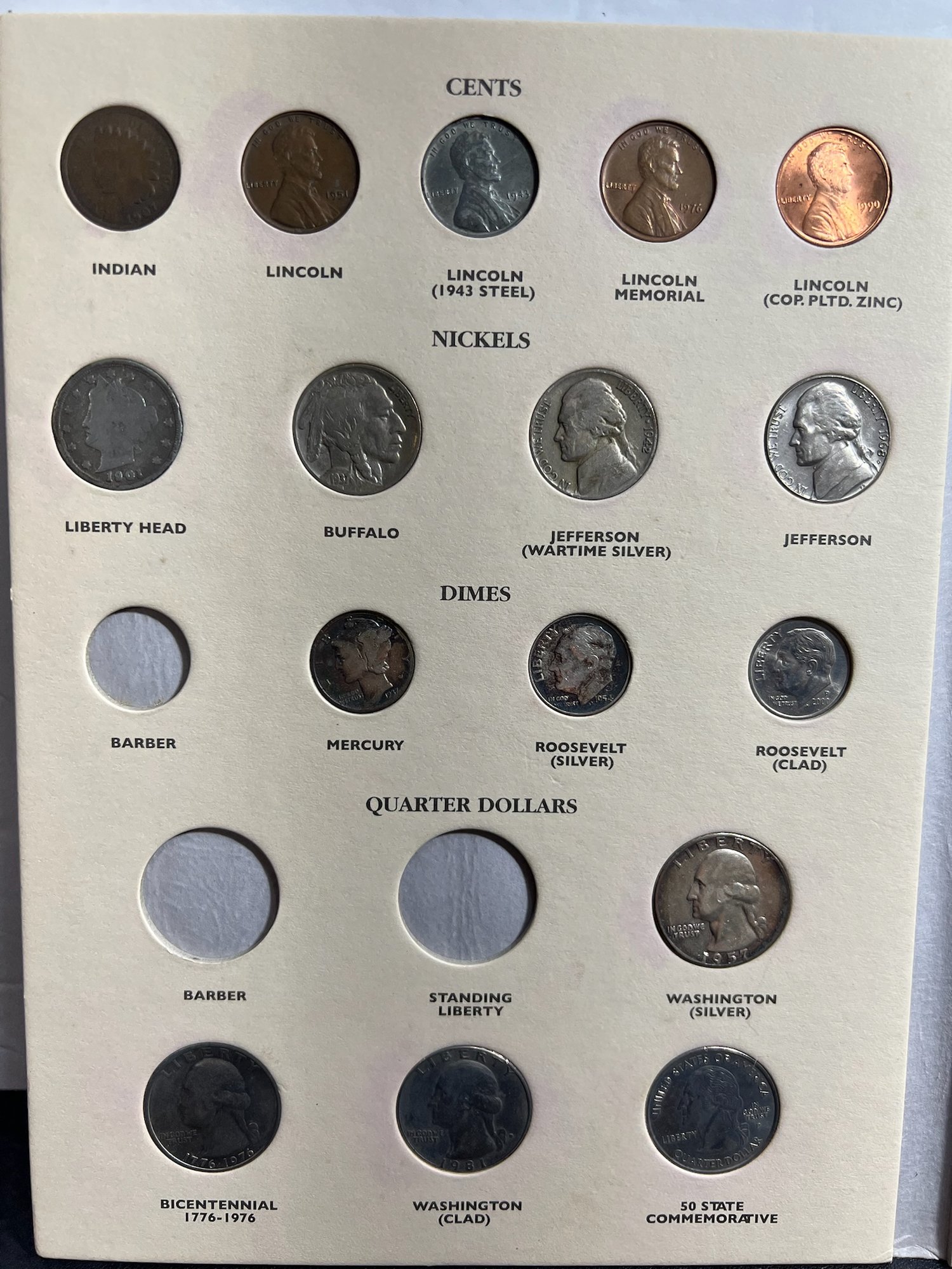 Littleton Book Of US Type Coins - Incomplete #19730 | Auctionninja.com