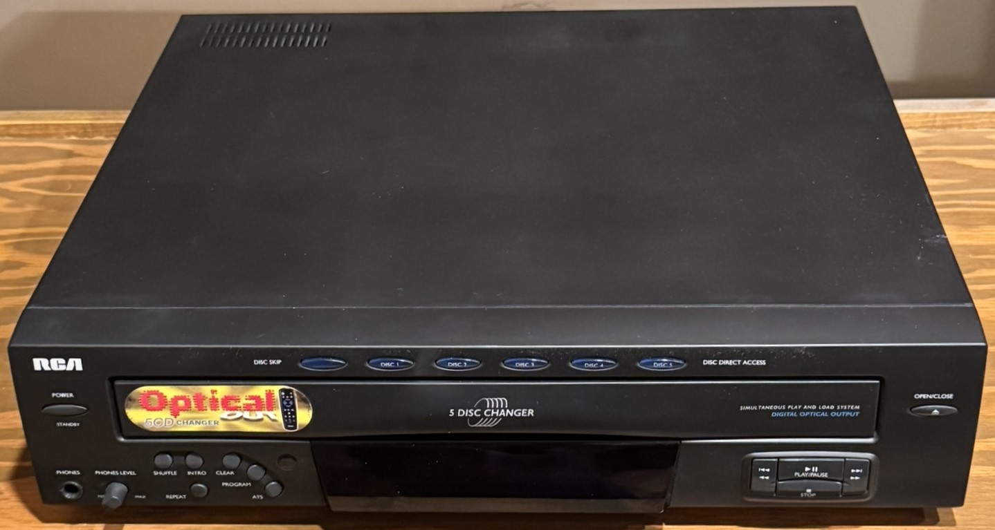RCA Model RP-8070 5 Disc Changer CD Player - (BT) #38894 | Auctionninja.com