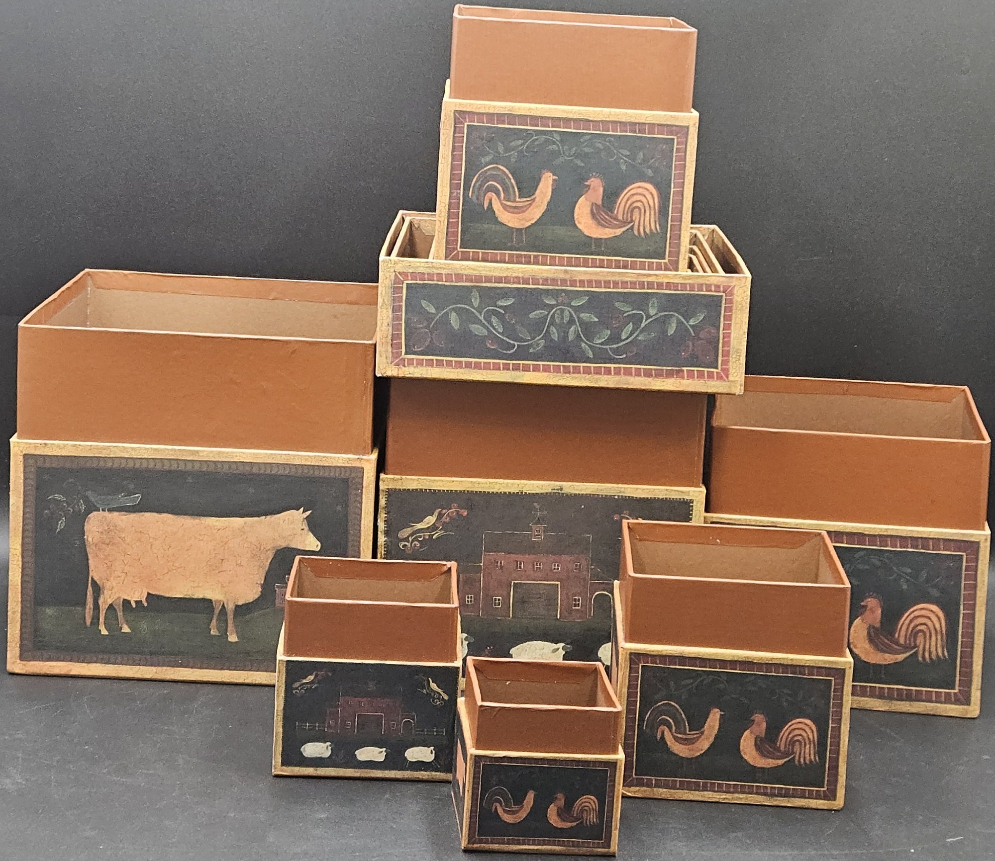 Bob's Boxes Nested Box Set R#104 - (D) #51561 | Auctionninja.com