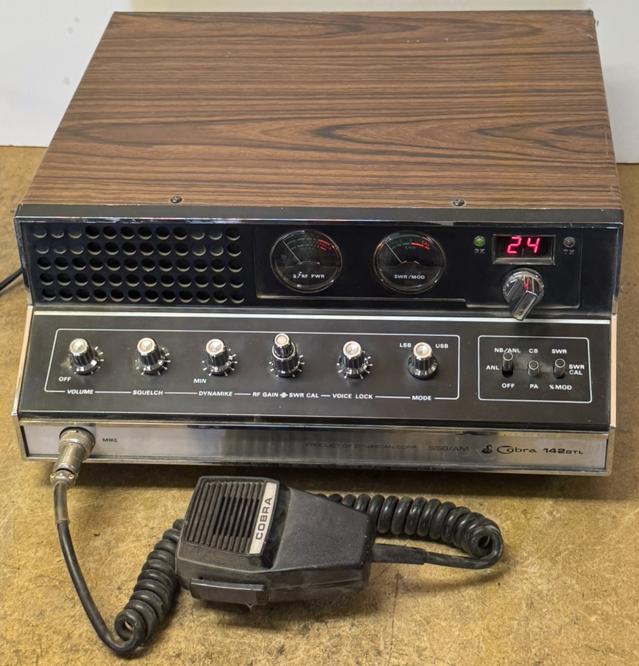 Cobra 142GTL 40 Channel Base Station CB Radio - (GS2) #37143 ...