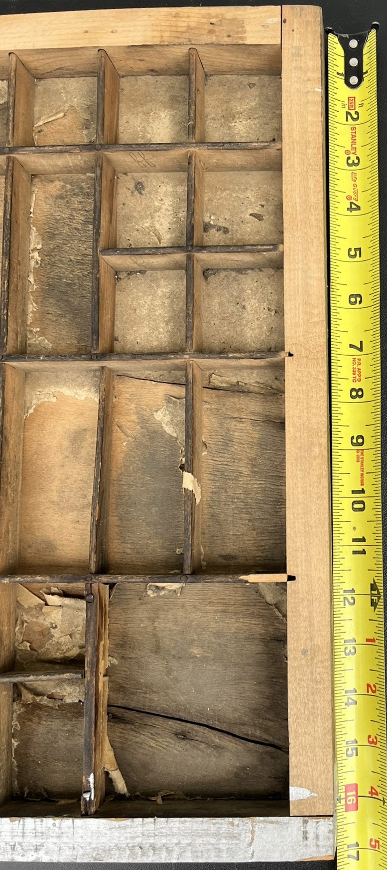 Vintage Printers Letterpress Type Set Drawer & Contents #5 - (G) #30267 ...