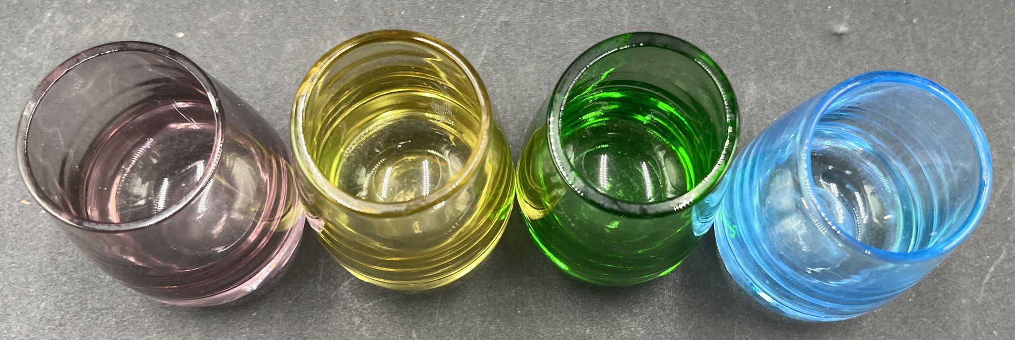 Colored Shot Glasses #35668 | Auctionninja.com