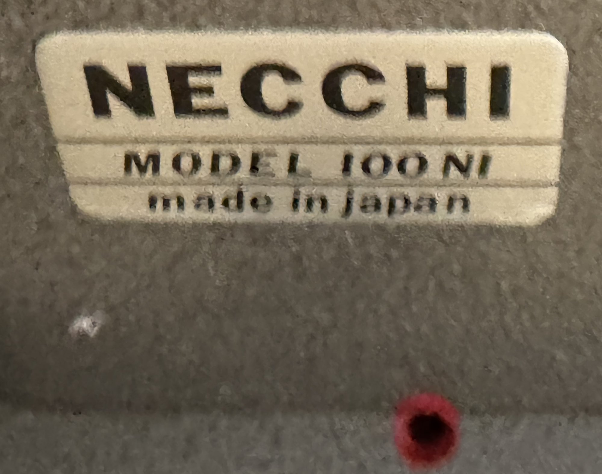 Industrial Necchi Model 100NI Sewing Machine - (SR) #40745 ...