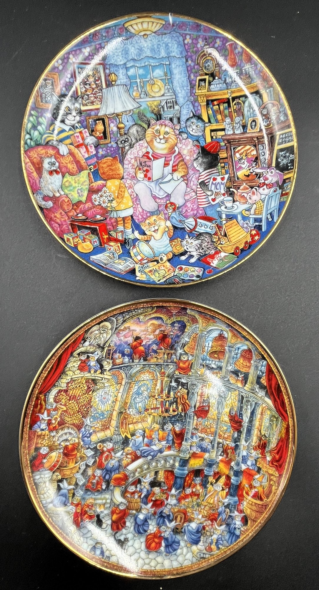 Vintage Bill Bell Limited Edition Collectors Plates - (FR) #27292 ...