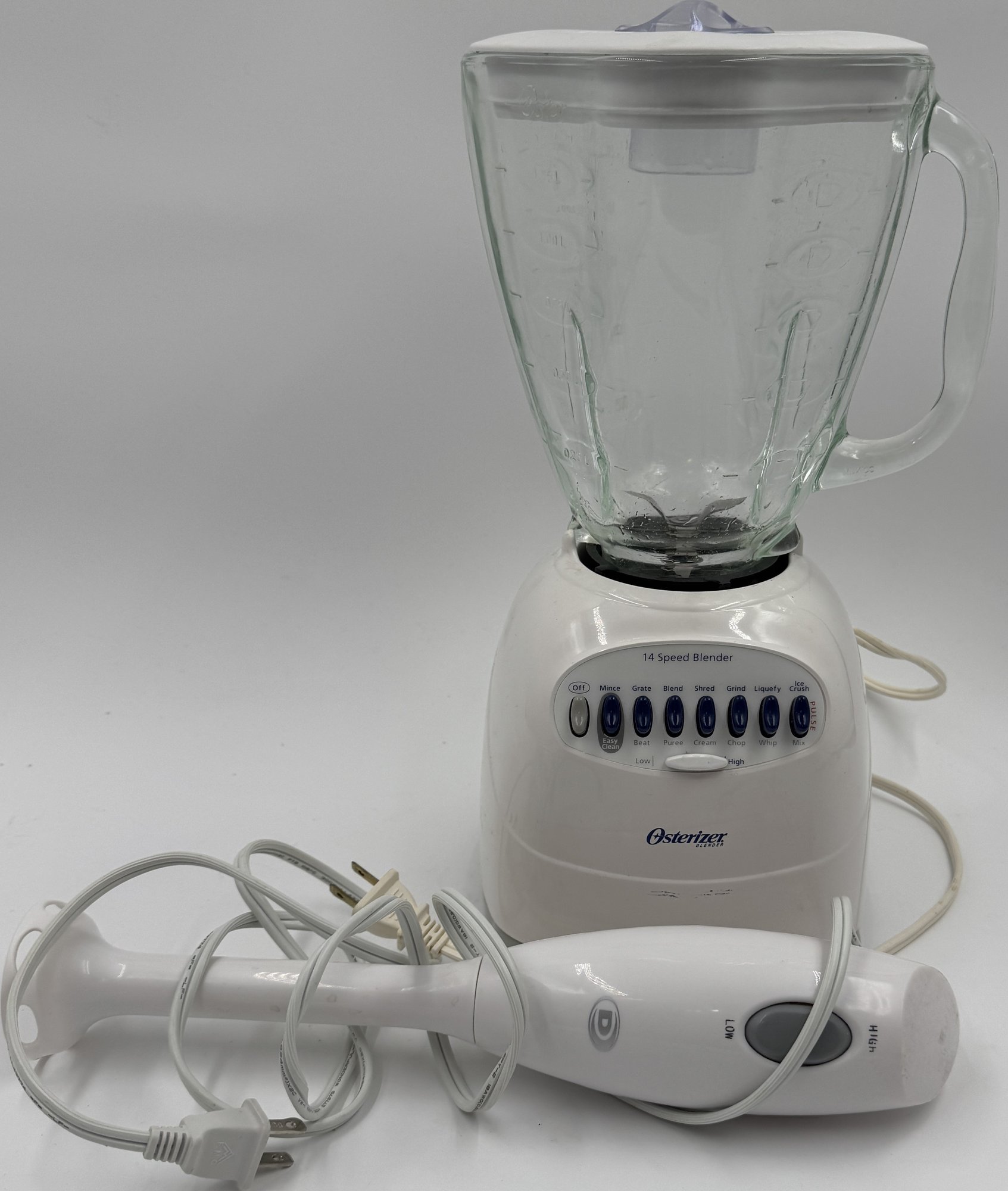Osterizer Blender With Immersion Blender - (K6) #39756 | Auctionninja.com