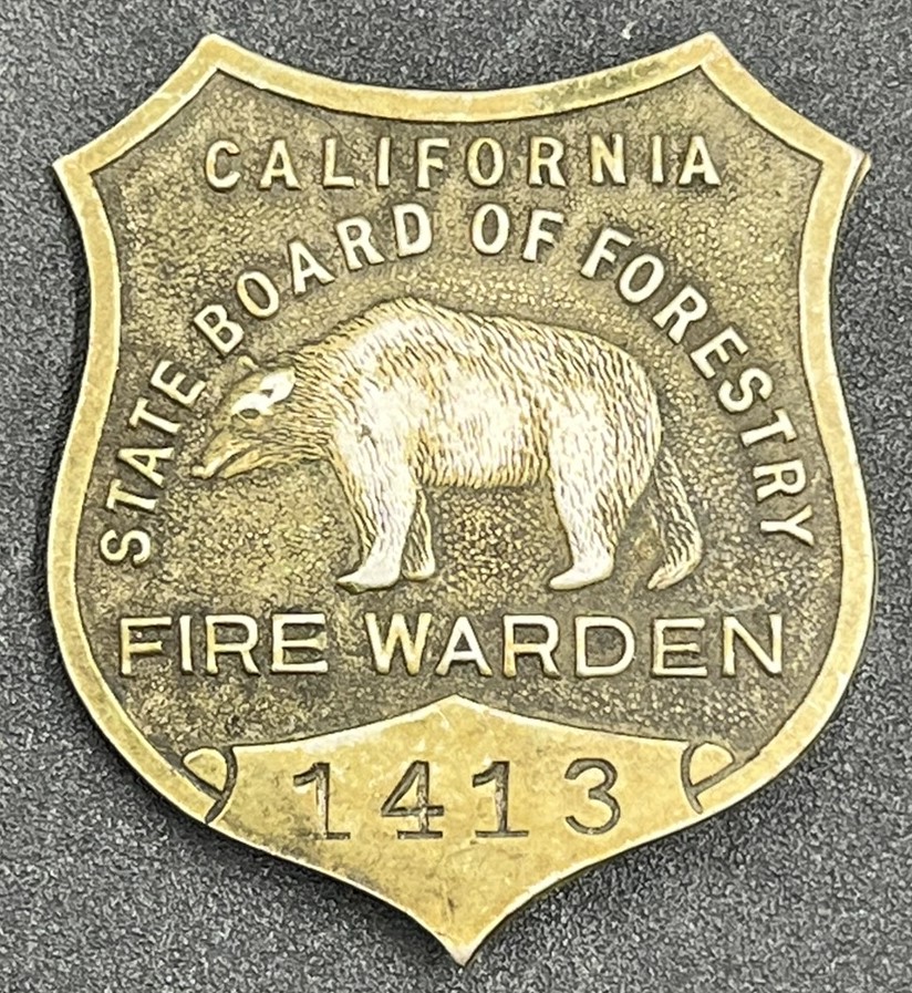 CALIFORNIA State Board Of Forestry Fire Warden Pin - (B1) #40614 ...