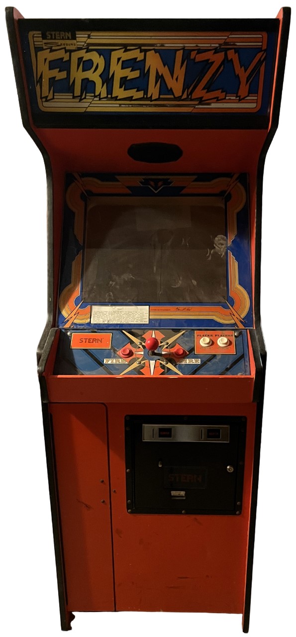 Vintage 1982 Frenzy By Stern Arcade Game - (B) #33254 | Auctionninja.com