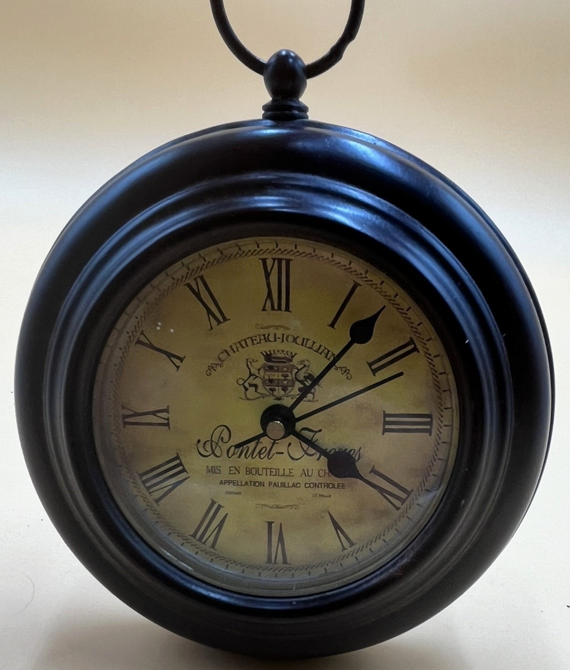 Vintage Chateau Joullian Pantene Freres Battery Clock - (D12) #30729 ...