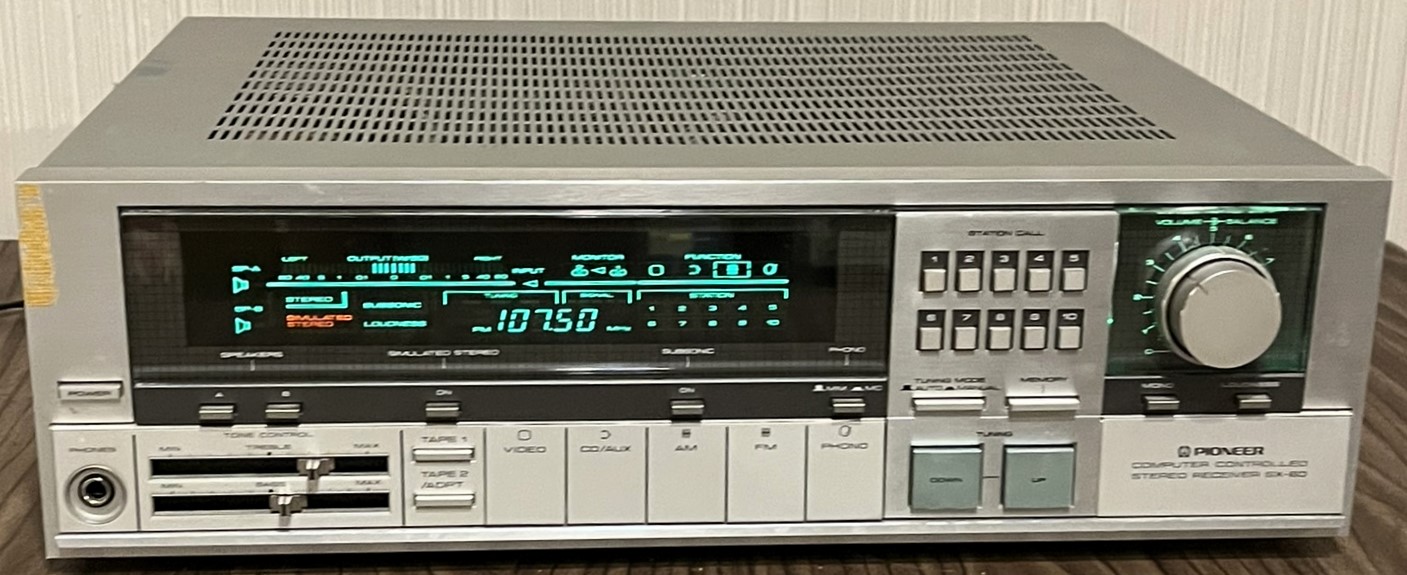 Pioneer Computer Controlled Stereo Receiver SX60 - (BR1) #31504 ...
