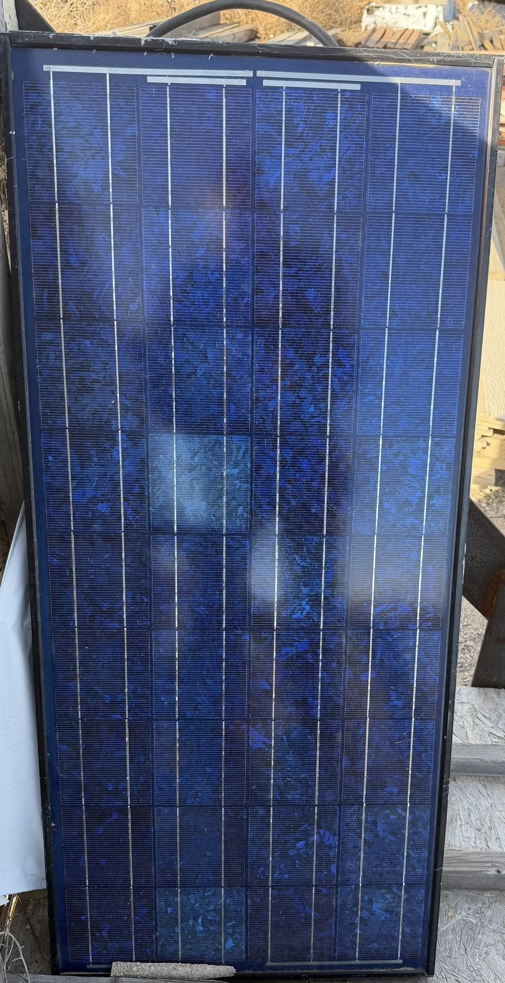 2 Polycrystalline Solarex Solar Panels - (B700) YW #54169 ...