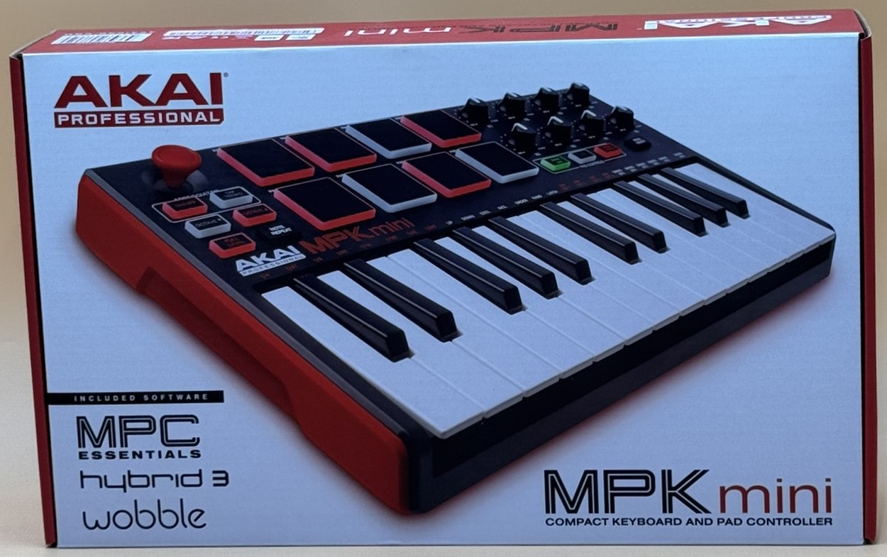Akai Professional MPK Mini Compact Keyboard Pad & Controller - (B2 ...