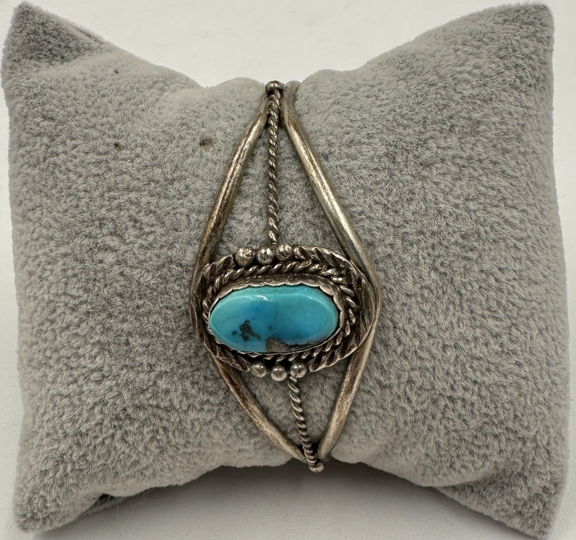 Jewelry #2 - Vintage Sterling Silver & Turquoise Bracelet #40209 ...
