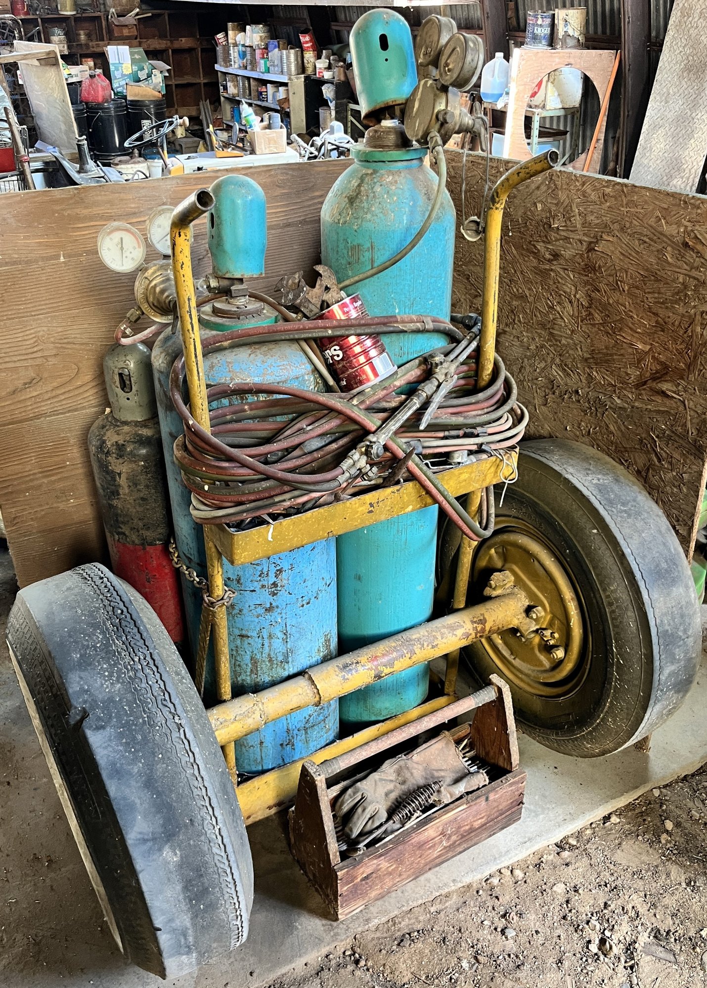 Cutting Torch Cart / Accessories / Tanks Bundle - (SA2) #34388 ...