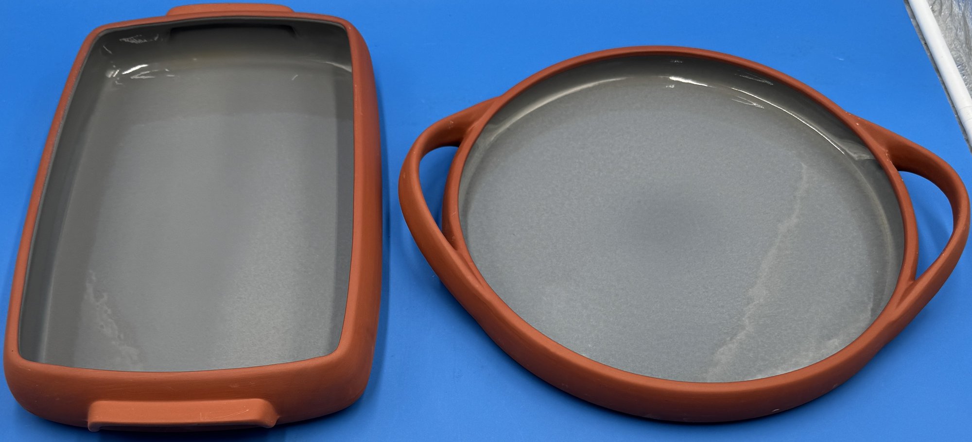 Bret Bortner Design Glazed Terracotta Platters - (DRH) #41314 ...