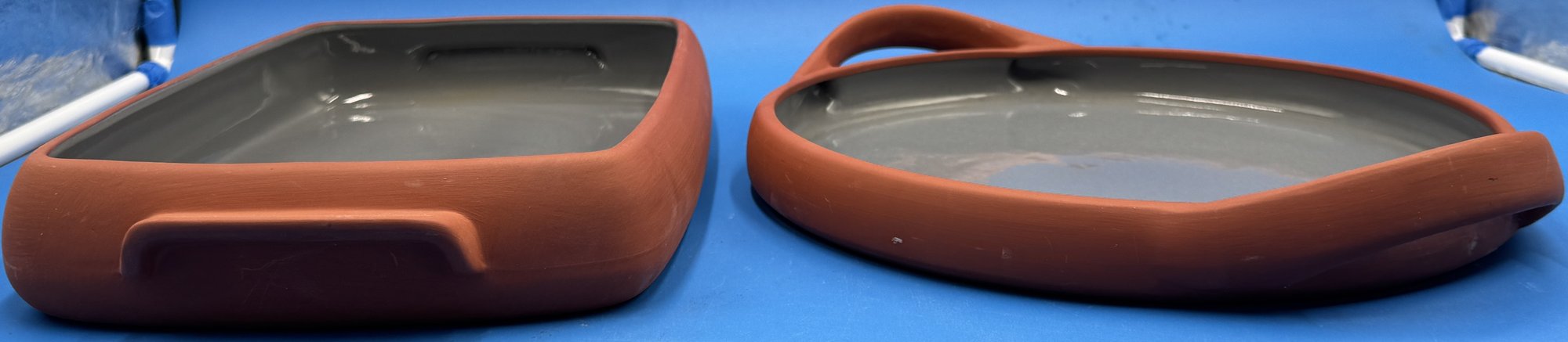 Bret Bortner Design Glazed Terracotta Platters - (DRH) #41314 ...