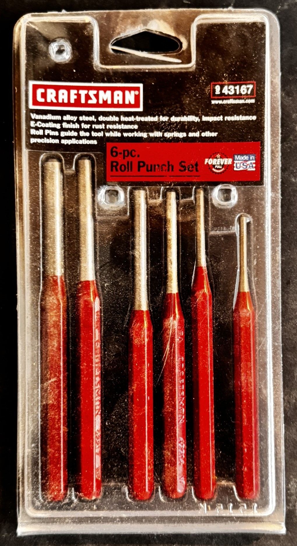 6 Piece Craftsman Roll Punch Set New In Packaging - (G2) #50338 ...