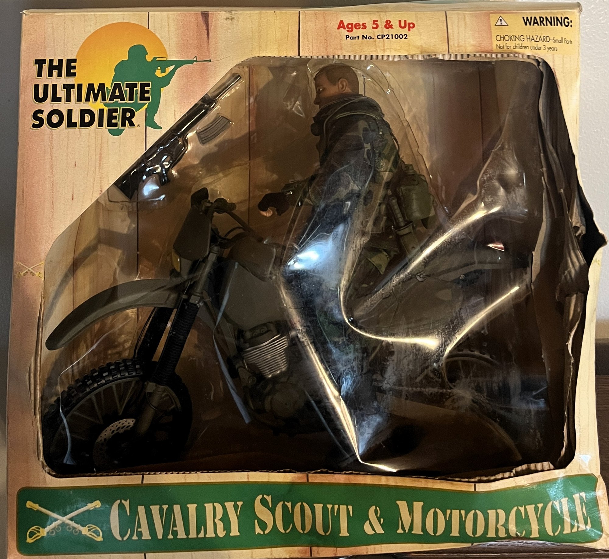 The Ultimate Soldier Cavalry Scout & Motorcycle New In Box - (LR ...