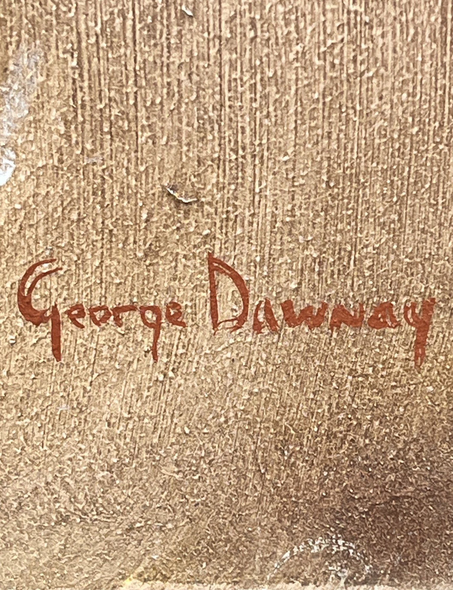 Standing Male Nude By George Dawnay - (TB1) #35066 | Auctionninja.com