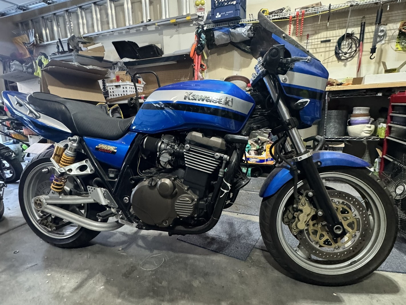 2003 Kawasaki ZRX 1200R Motorcycle With 18,406 Miles #50996 ...