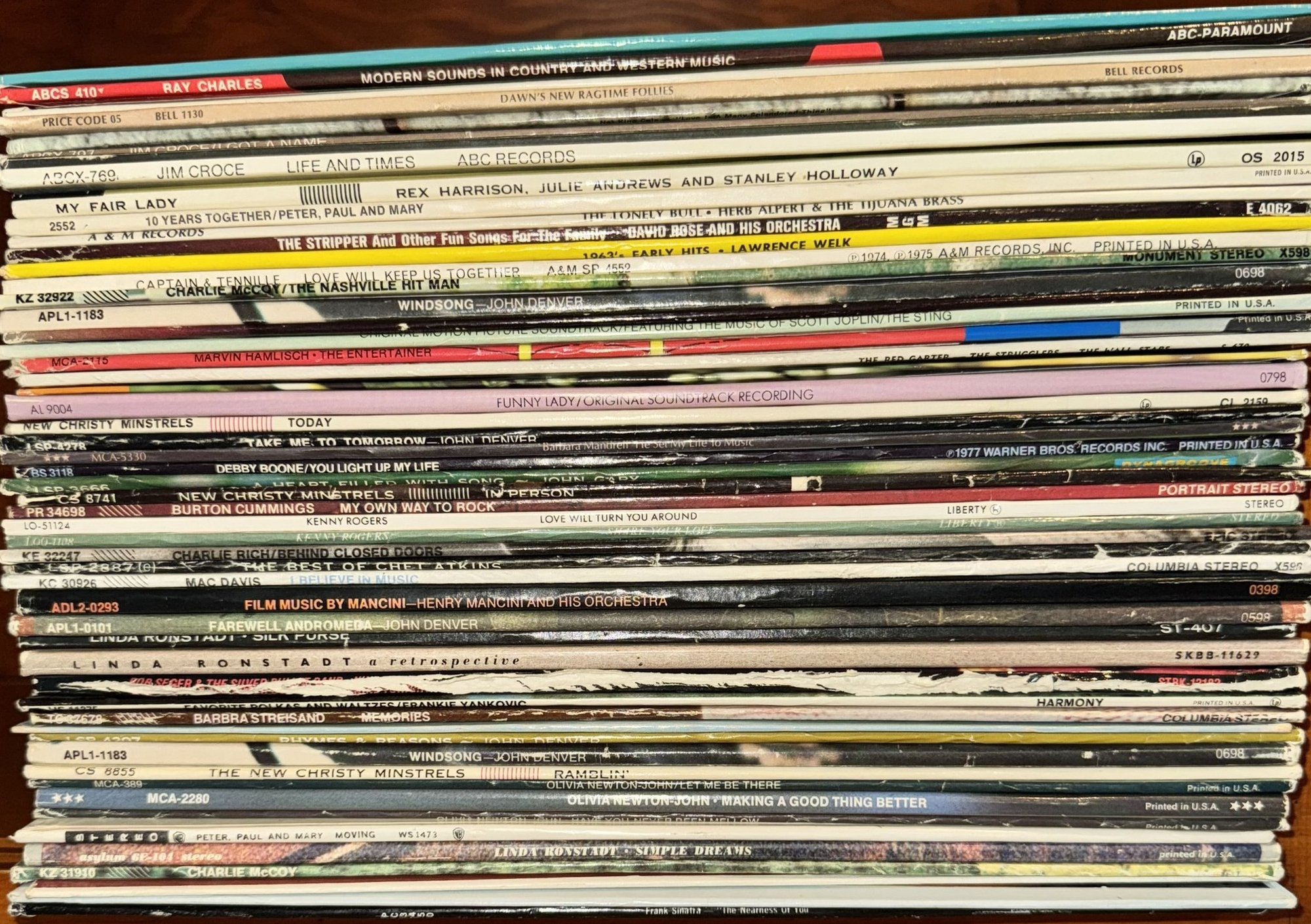 Over 40 LP Vinyl Records - (B150)(BTD) #52110 | Auctionninja.com