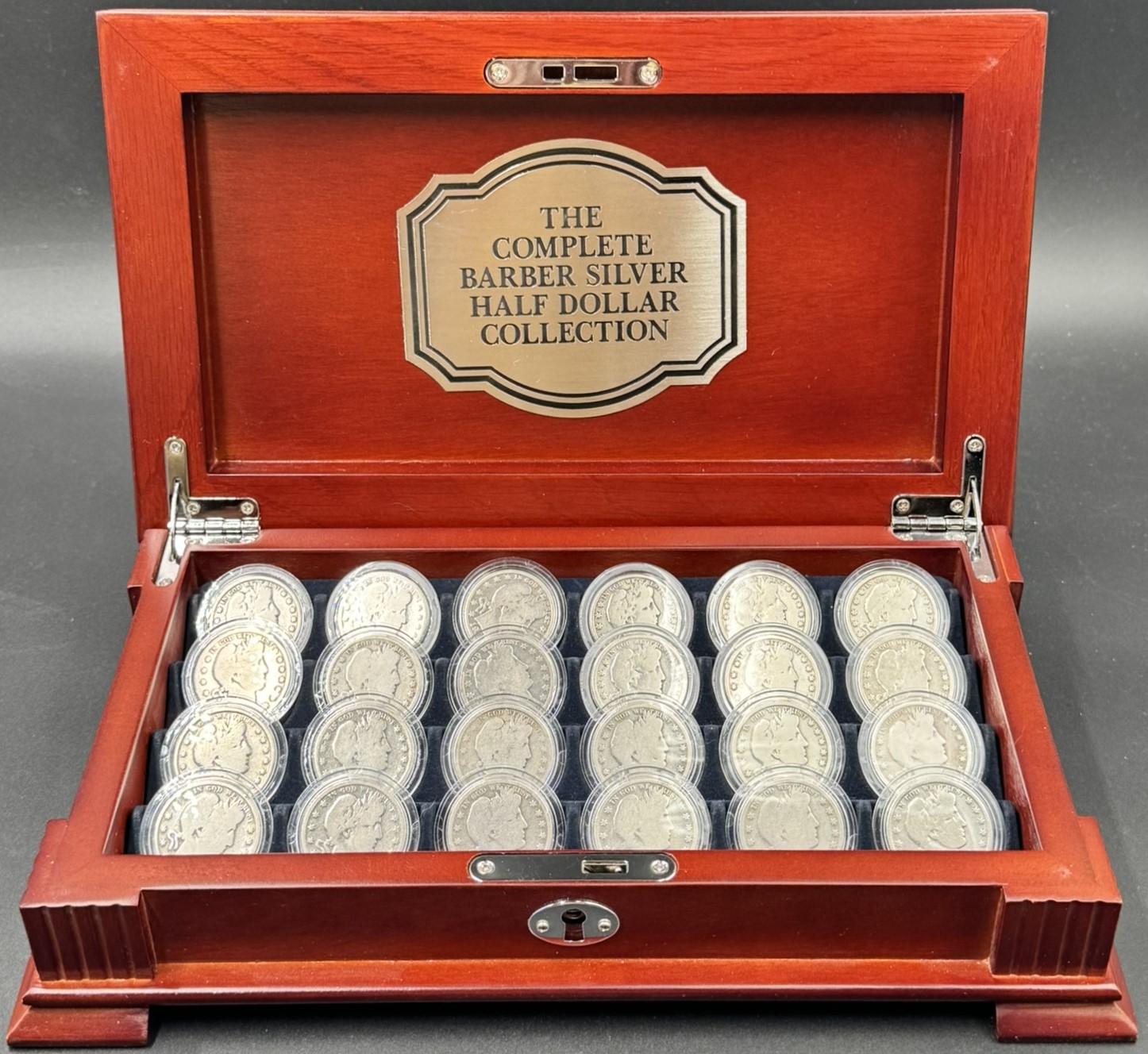 The Complete Barber Silver Half Dollar Collection - (T4) #42875 ...