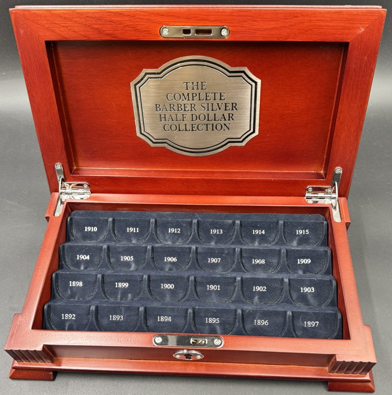 The Complete Barber Silver Half Dollar Collection - (T4) #42875 ...