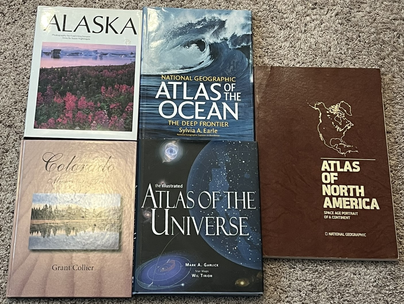 5 Large Atlas Books - (O) #38688 | Auctionninja.com