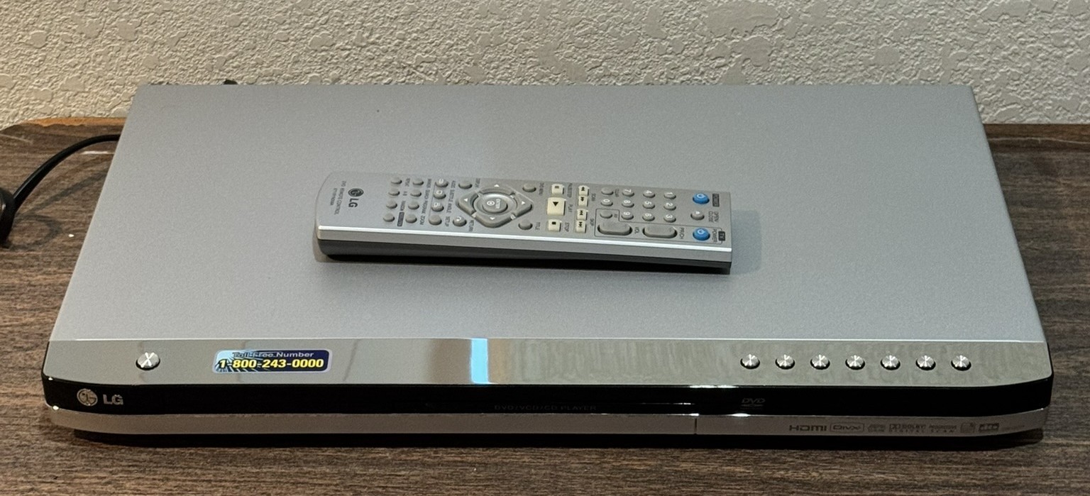 LG DVD Player With Remote - Model #DN19H1 (B161)(BT4) #52677 ...