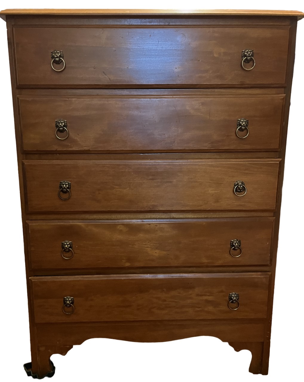 Vintage Wood Dresser - (B) #32755 | Auctionninja.com