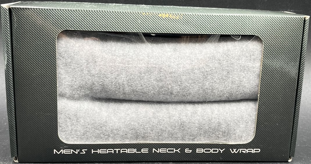 Men's Heatable Neck & Body Wrap - (B3) #39354 | Auctionninja.com