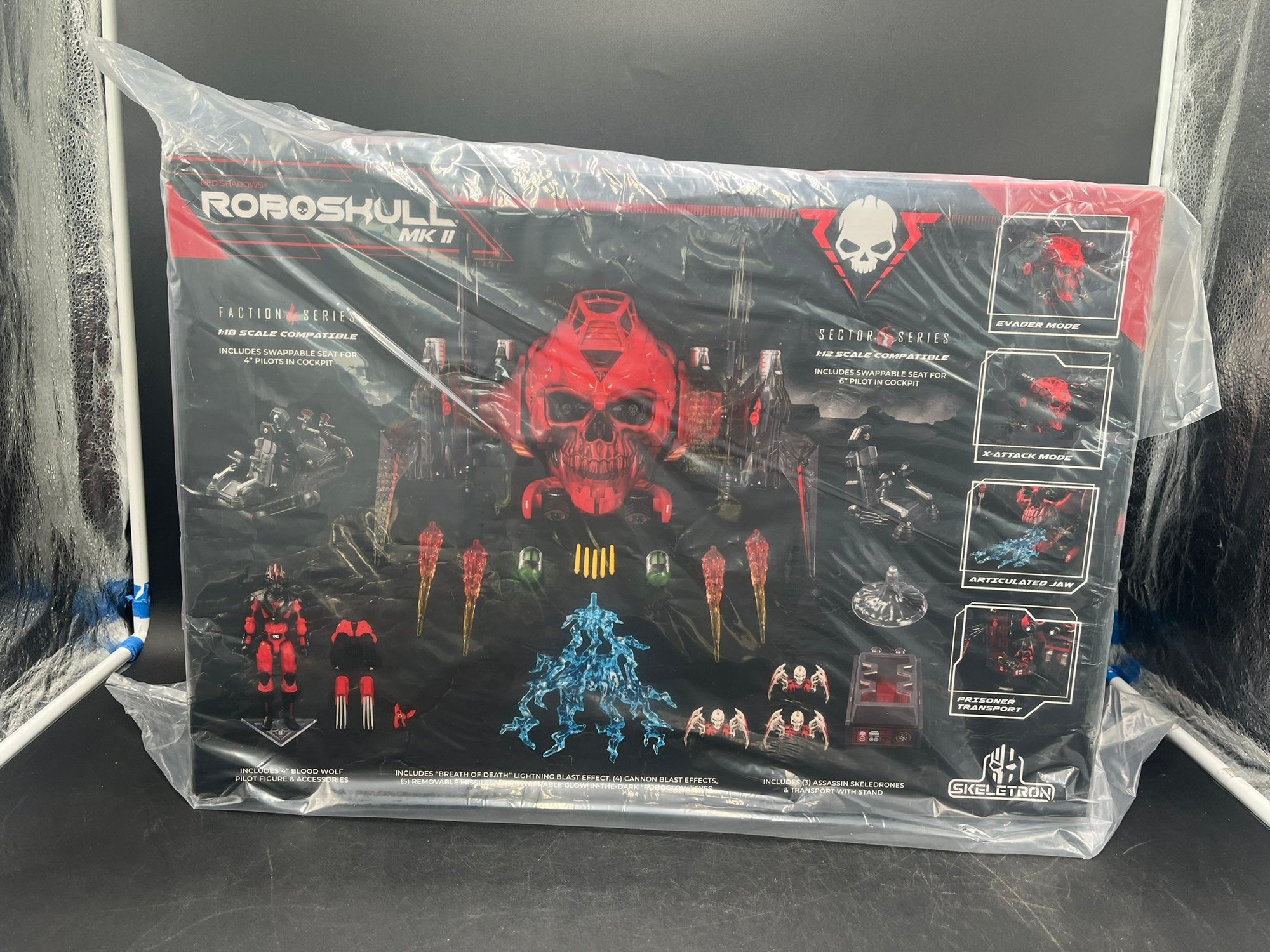 Red Shadows ROBOSKULL MKII SE - New In Box With Shipping Box #50452 ...