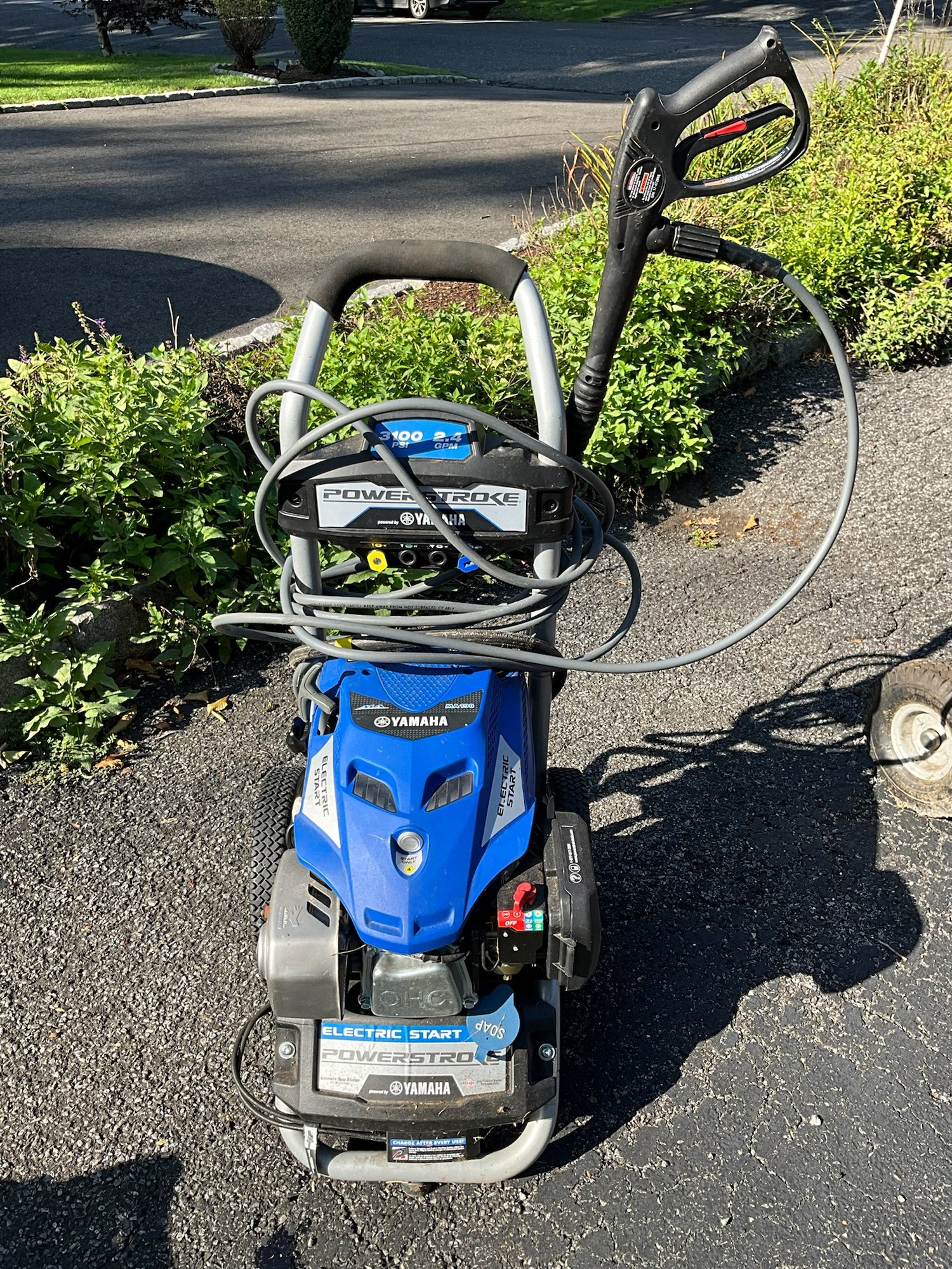 Yamaha Powerstroke 3100 PSI 2.4 GPM Gas Pressure Washer #28459 ...