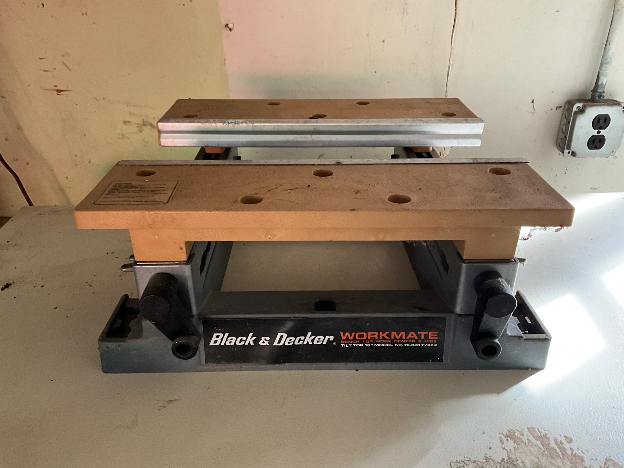 Black And Decker Workmate Bench Top Work Center And Vise - Model No. 79 ...