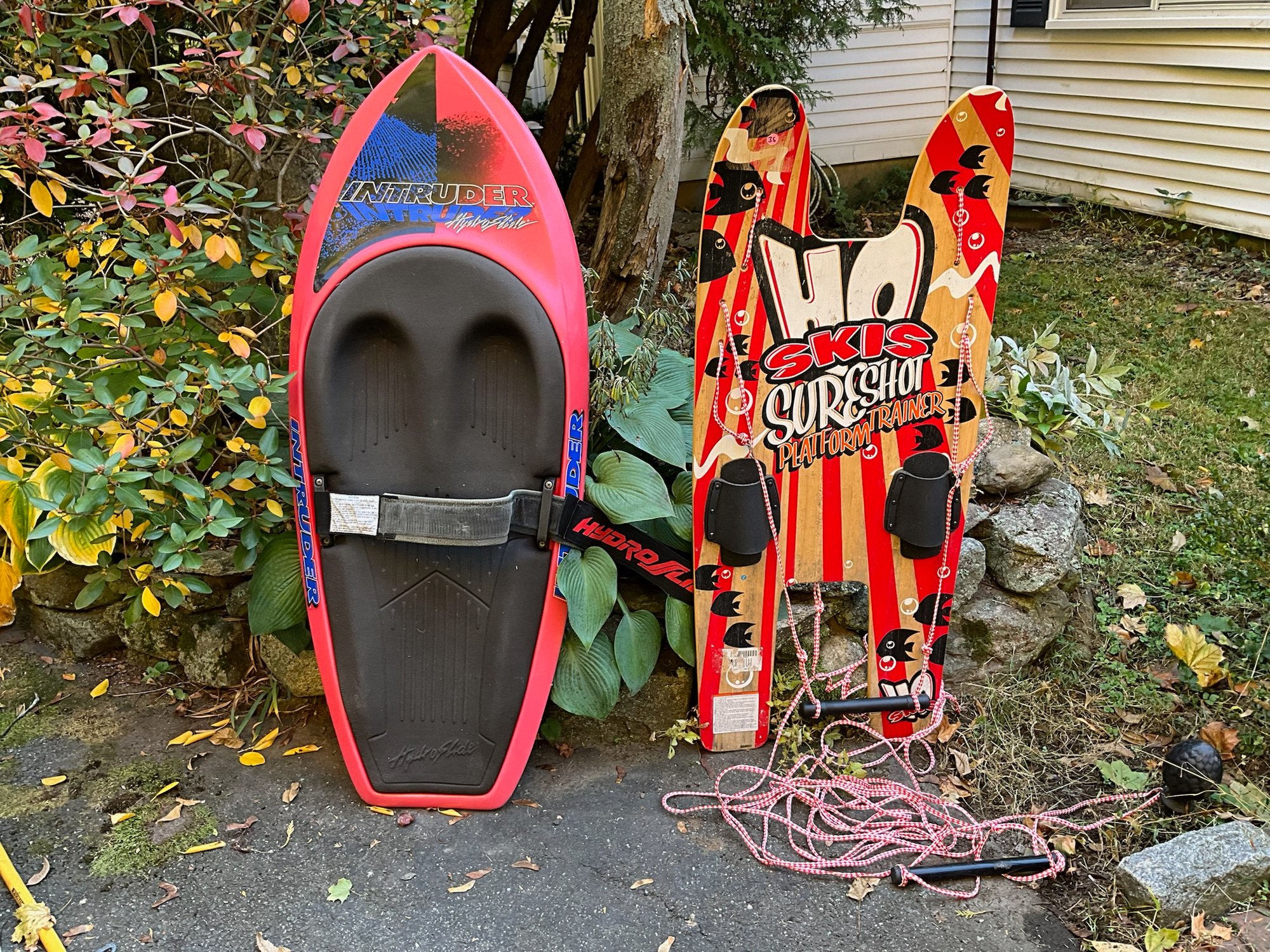 Hydroslide Kneeboard And Sure Shot Ski Platform Water Ski #30338 ...